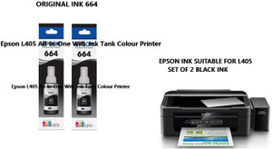 EPS ORIGINAL Epson L405 All In One Ink Tank Wifi Color Printer SET OF 2 ...