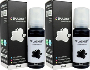 Splashjet 003 Ink for EP L3110/ L3150/ L3250 Printer-(70gm x 2 Black ...