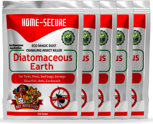 Home-Secure Organic Diatomaceous Earth Crawling Insects Repellent For ...