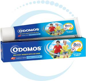 Dabur Odomos Non-Sticky Mosquito Repellent Cream 100 GRM - Buy Baby ...