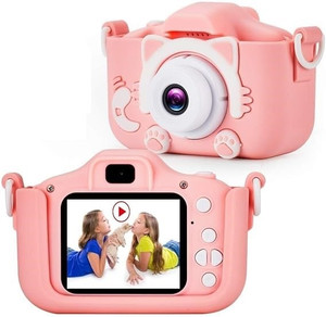 CHUCHU 2025 Kids Digital Camera Mini Compact for Girls Boys 4 5 6 7 8 ...