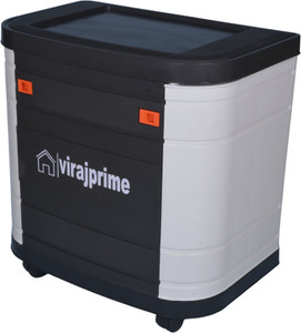 VIRAJ PRIME GLOBE BLACK WHITE TROLLEY Trolley for Inverter and Battery ...