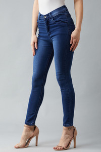 JustFaith Slim Women Dark Blue Jeans - Buy JustFaith Slim Women Dark ...