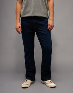 American Eagle Boot-Leg Men Dark Blue Jeans - Buy American Eagle Boot ...