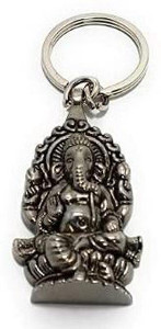 Virom Lord Ganesh Ganpati Ganesha Keychain For Bike Car Home Office ...