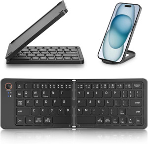 ELECTRO WOLF Mini Portable Rechargeable Wireless Bluetooth Foldable ...