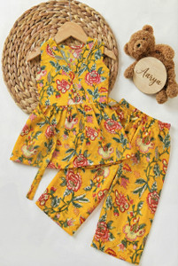 Aarya Designer Baby Girls Casual Top Pant Price in India - Buy Aarya ...