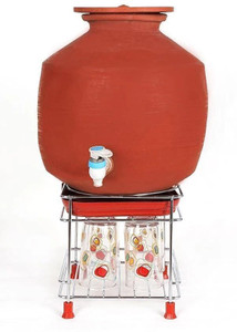 dharni enterprise Matka Kitchen Rack Steel steel Matka stand with ...