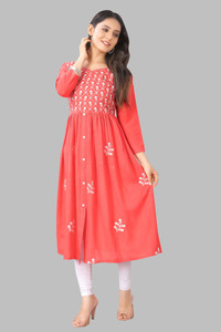 Peach Color Kurta - Buy Peach Color Kurta online at Best Prices in ...