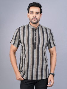 Khadi Cotton Kurtas - Buy Khadi Cotton Kurtas Online at Best Prices In ...