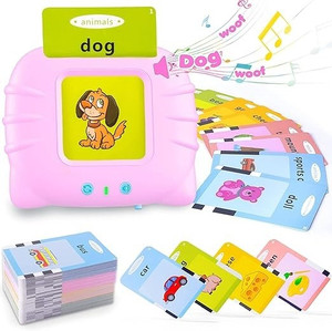 Netigems Talking Flash Card Reader Game 224 Words Learning Toys For ...