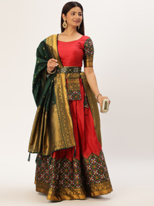 V Neck Womens Lehenga Cholis - Buy V Neck Womens Lehenga Cholis Online ...