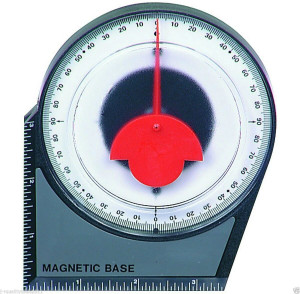 GoodsBazaar DIAL MAGNETIC BASE ANGLE FINDER PROTRACTOR GAUGE PROTRACTER ...