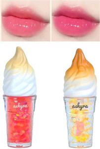 Ashyra Ice Cream Lip Gloss – Strawberry Sparkle, Hydrating & Fun Design ...