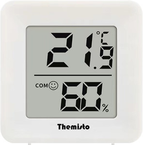 tHemiStO TH-HT1 Digital Hygrometer Humidity and Temperature Test ...
