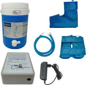 Biotronix Motorized Cryo Cold Therapy Unit with 1 Knee, 1 Ankle ...