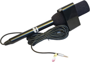 WON Professional SHOTGUN MIC REPORTING MIC WITH MIC ID News mic 11 inch ...