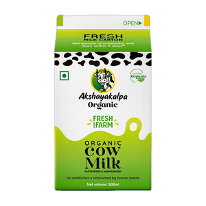 Akshayakalpa Organic Cow Milk Pasteurized & Homogenized Price in India ...