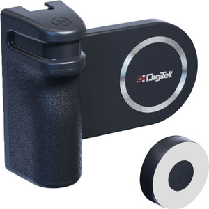 DIGITEK DPH 001LSmartphone Photo Grip with Magnetic Ring & LED Fill ...