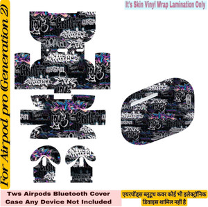 Flipkart SmartBuy airpod pro 2 generation 2 tws skin urban graffti skin ...