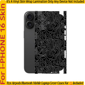 Flipkart SmartBuy COMPETABLE 4 I PHONE 16 MOBILE SKIN(BACK+SIDE+CAMERA ...