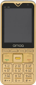 amaq 4G Touch Keypad Mobile 2.8" Dual SIM 3500mAh WhatsApp FB Insta 2Yr ...