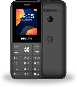 PHILIPS All New E2102' Sleek & Stylish Keypad Mobile (32 MB Storage, 32 ...