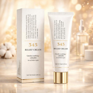 Masky 345-Relief Cream Gentle Soothing & Calming Moisturizer A180 ...