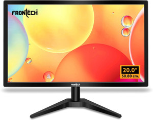 Frontech - 50.8 cm (20 inch) HD LED Backlit VA Panel Monitor (MON-0074 ...