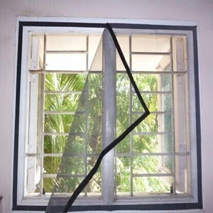 ZIMBLE Fly Net Mesh Screen 120 GSM Insect Net, White, 4x5 ft Window ...