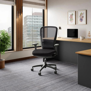 Interio by Godrej Motion Full Back Mesh Office Adjustable Arm Chair ...