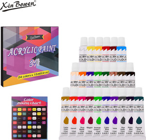 Flipkart.com | XinBoWen Acrylic Paint Set 12ml for Artists & Beginner ...