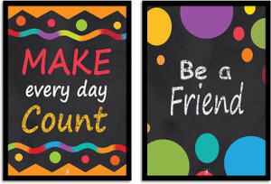 Motivational Art Prints Be a Friend Wall Art 3D Poster - Quotes ...