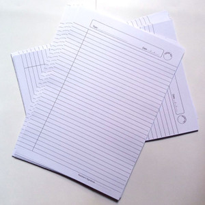 lined paper a4 size
