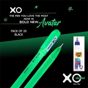 HAUSER XO XO Glow in Dark Free Glue Ball Pen - Buy HAUSER XO XO Glow in ...