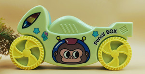 Flipkart.com | Paper Bear Bike Vehical Bike Art Plastic Pencil Box - Box