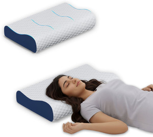 Dr. Mashur Memory Foam Orthopaedic Pillow Pack of 1 Solid Orthopedic ...