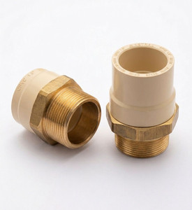 ASTRAL CPVC Pro Brass Male Threaded Adapter (MTA) 1.5 inch (40mm) x 1.5 ...