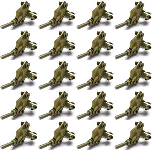 VENTA Scaffolding Pipe Pressed Fixed Clamp/Coupler 2-Way Coupling Pipe ...