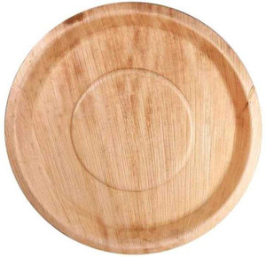 Areca Aura Global Areca leaf 12 inch round plate Dinner Plate Price in ...
