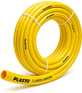 Plasto Garden Pipe 1 inch Heavy duty Flexible, with Hose | 30 Mtr ...