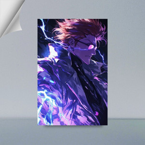 Unique Decor | SOSUKE AIZEN | SOUL REAPER | BLEACH | ANIME | 300 GSM A4 ...
