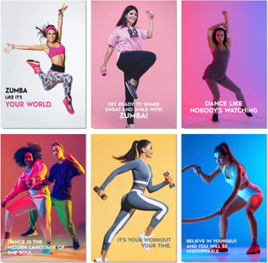 zumba posters