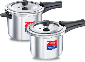 Prestige Popular Svachh Stainless Steel Combi Pack (Ouiter – Outer Lid ...