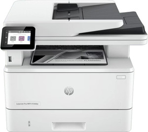 HP Laserjet Pro MFP 4104dw Multi-function WiFi Monochrome Laser Printer ...