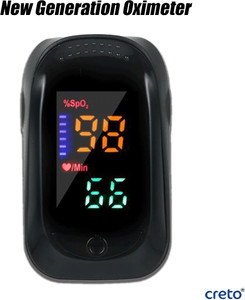 CRETO A2 Digital Display Pulse Oximeter Fingertip LED Screen Pulse ...