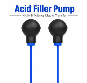 CORELAB SCIENTIFIC Acid Filler Pump 16cm Rubber Bulb Liquid Transfer ...