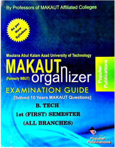 MAKAUT Organizer For B.tech All Branches 1st Semester || Btech 1st Sem ...