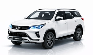 crezor toys Toyota Fortuner Metal Body 1:36 Scale Toy Car with Pull ...