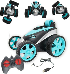 Wembley Remote Control Car RC Stunt Vehicle 360° Rolling Radio Control ...